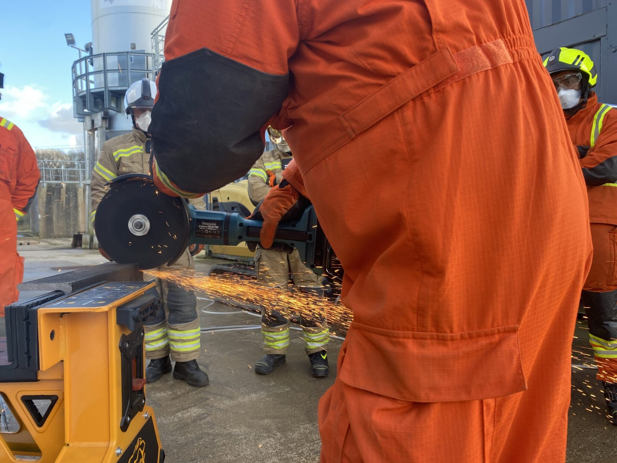 Abrasive Wheel Training for Angle Grinders and Chop Saws - TTS